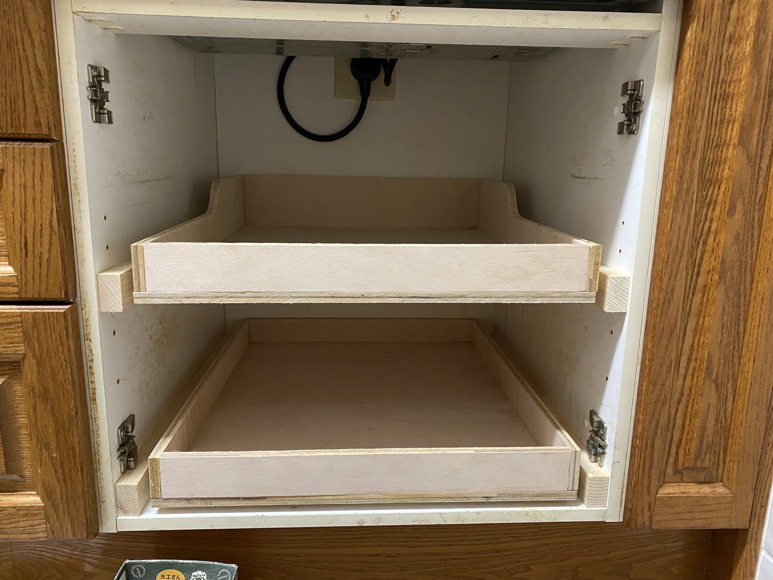 Slide Out Kitchen Shelves