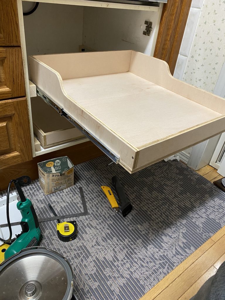 Slide Out Kitchen Shelves